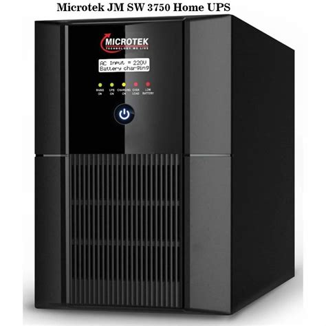 Microtek Jm Sw 3750 Home Ups At ₹ 17400 Piece Microtek Ups In Ranchi