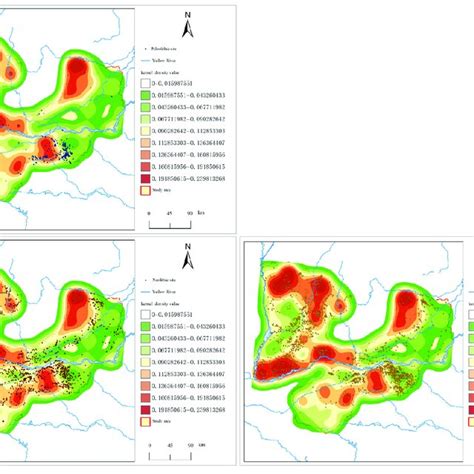 Overlay Map Of Sites And Geodiversity Kernel Density Download
