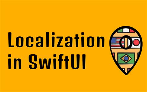 Simple Way For Localization In Swiftui By Angelo E Saber Medium