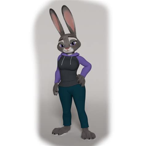 Modèle 3d De Modèle Judy Hopps Turbosquid 2133891