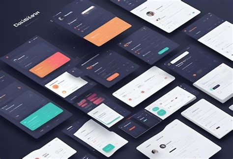 web ui ux design premium ai generated image