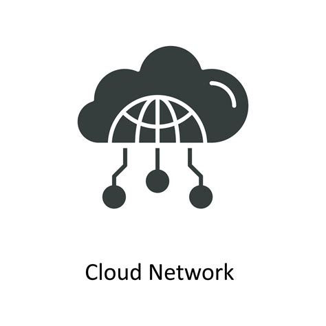 Cloud Network Vector Solid Icons Simple Stock Illustration Stock 22292277 Vector Art At Vecteezy
