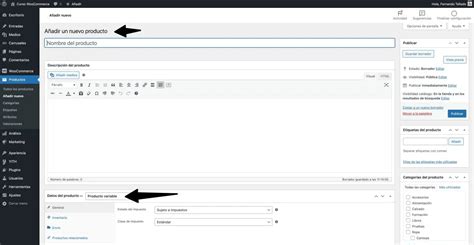 Que al añadir un nuevo producto por defecto sea variable Ayuda WordPress