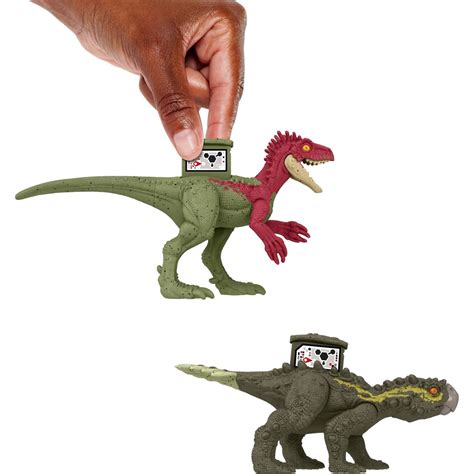 Mattel Jurassic World Danger Pack Eoraptor Vs Stegouros Hln49 Htk47