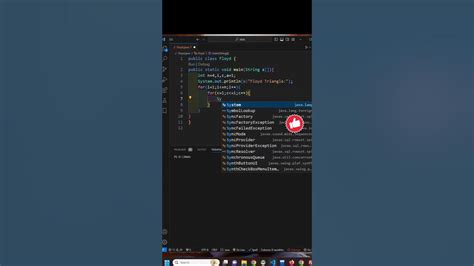 Java Tutorial How To Create A Floyd Triangle With Code Coding
