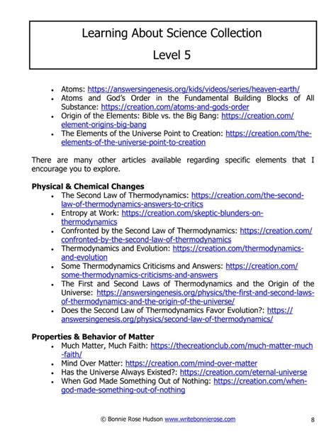 Learning About Science Level 5 Discussion Helps Made By Teachers
