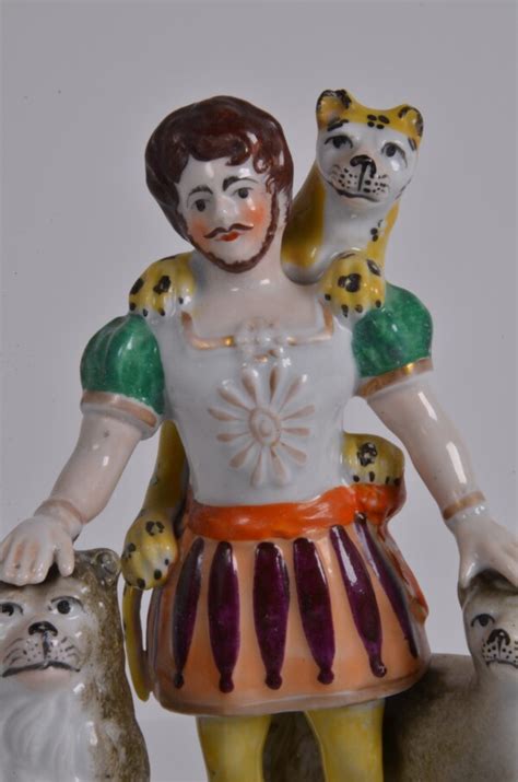 Mr Isaac Van Amburgh Staffordshire Figures