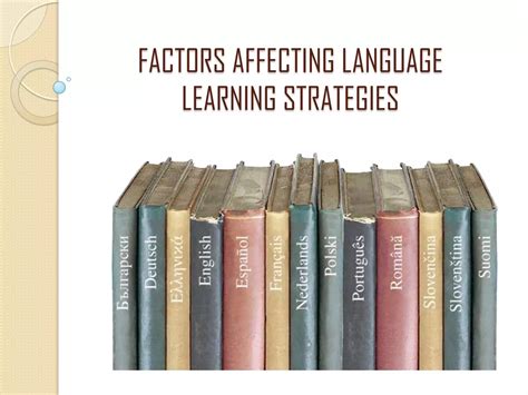 Factors Affecting Language Pptx Education