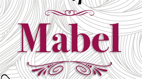 Mabel English Version By Teresa Macinnes Nfb