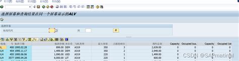 Matinal：sap Abap 面向对象编程：如何实现选择屏幕和alv结果在同一个屏幕上显示abap 屏幕选择和alv同屏 Csdn博客
