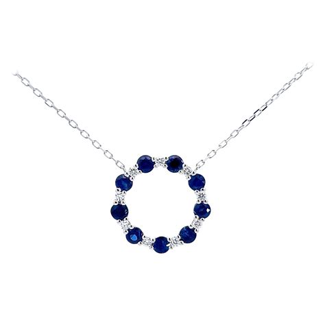 Elegant Ruby Circle Pendant For Sale At 1stdibs