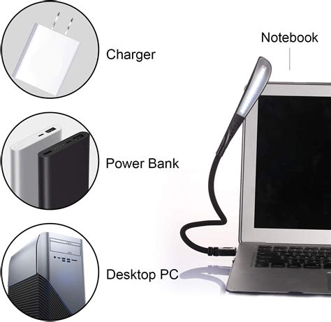 USB LED Light Computer Internet Services Inc
