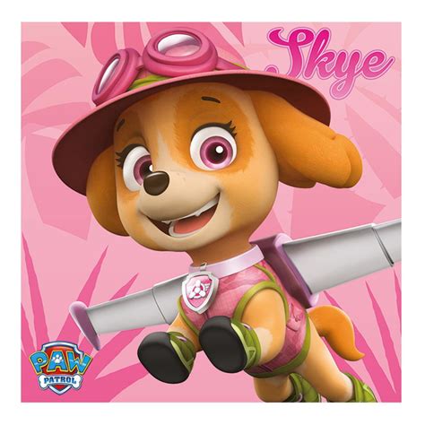 Paw Patrol Skye Canvas Print Wdc95978 Character Brands