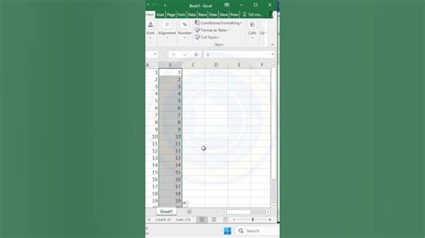Shortcut To Generate Serial Number Serialnumber Exceltutorial