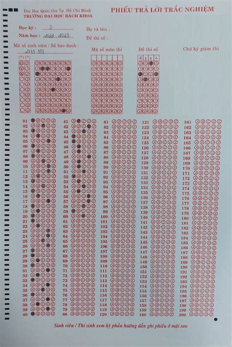 Multiple Choice Answer Sheet Object Detection Dataset And Pre Trained