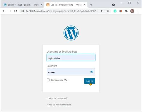 how to install wordpress without hosting webtipstech