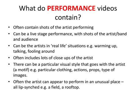 Performance Narrative Concept Pptx