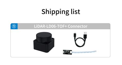 Yahboom Ld06 Lidar Portable 360 Degree Dtof Laser Scanner Kit 12m Range With Without Connector