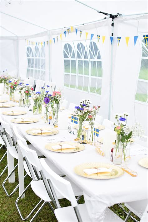 𝙴𝚖𝚒𝚕𝚢𝚜 𝚕𝚒𝚟 Dekorationer Midsommar Sommarfest Dekorationer Till Fest