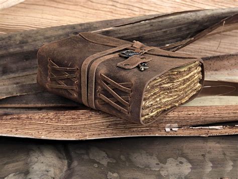 Cuero Vintage Leather Journal Antique Handmade Leather Bound Journal