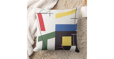 Sex Blanksteg Med Kor Sophie Taeuber Arp Kudde