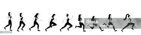 흰색 배경에 고립 된 사람을 실행하는 스케치 여성의 운동 라이프 스타일 마라톤에서 여자의 그룹 조깅 장식 및 디자인에 대한 남자 스톡 벡터 일러스트레이션 건강관리와 의술에