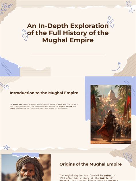 Slidesgo An In Depth Exploration Of The Full History Of The Mughal Empire 20241005151137kwom Pdf