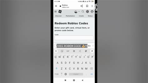 Robox Free 400 Robox Code 💰💰🤑 Robloxshorts Shorts Youtube