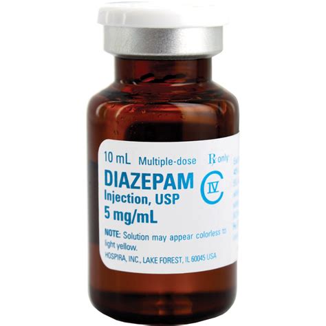 Diazepam 5mgml 10ml Vial Ace Southern