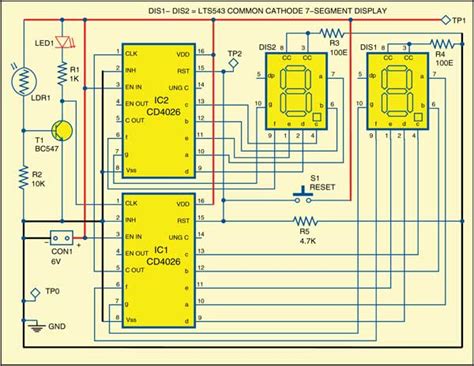 3 Digit Digital Counter Circuit Diagram Circuit Diagram