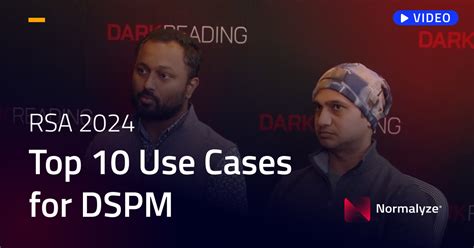 top 10 use cases for dspm normalyze