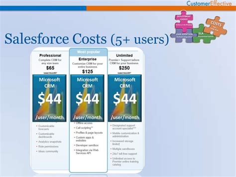 Microsoft Crm Vs Salesforce Pptx Computing Technology And Computing
