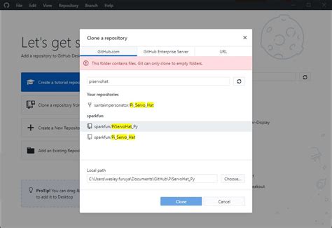 Repository Names When Cloning Repos Issue Desktop Desktop GitHub