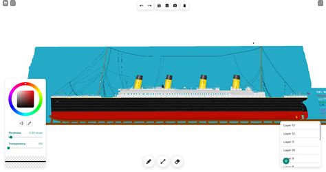 I Made Rms Olympic In Free Draw 2 It Took 12 Hours And Tried My Best