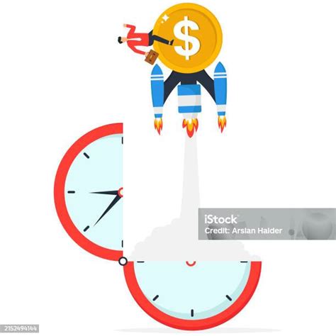 자금 관리 및 노력 또는 효율성 향상 프로젝트 및 팀워크 또는 계획을 완료하기 위한 생산성 멀티태스킹 또는 마감일 개념 내에서 작업 완료 개발에 대한 스톡 벡터 아트 및