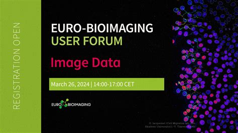 Euro Bioimaging User Forum Image Data Euro Bioimaging