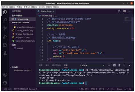 编写你的第一个C 程序Hello World示例 编程