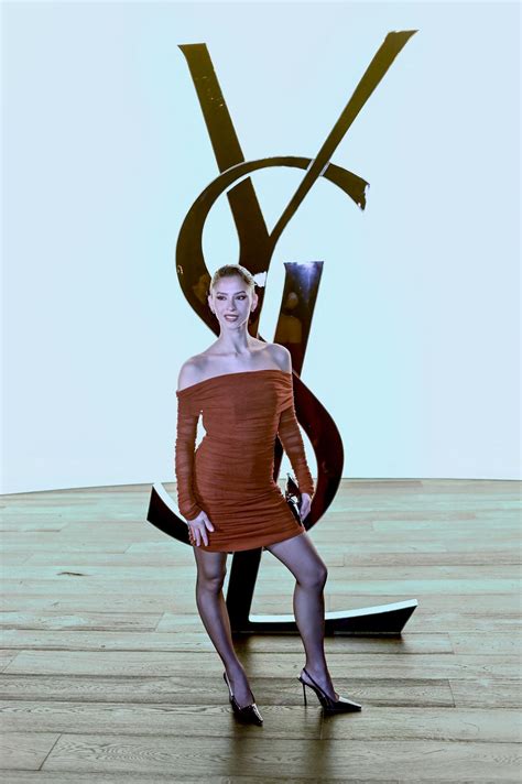 Daniela Norman At Ysl Show During Paris Fashion Week 02272024