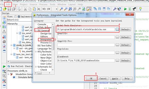 ise联合modelsim进行仿真 ise编译modelsim仿真库 csdn博客