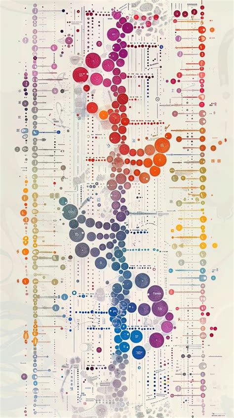 A Detailed Diagram Of A Genetic Sequence Showing The Precise Order Of Bases In A Gene Stock