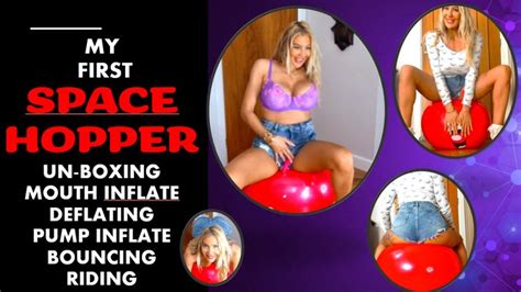 My First Space Hopper Hopper Ball Virgin Scarlett Paisleyy Clip