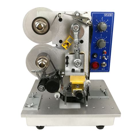 ♣electric Printer Ribbon Date Coder Semi Automatic Plastic Bag Printing And Coding Hot Stamping Ma