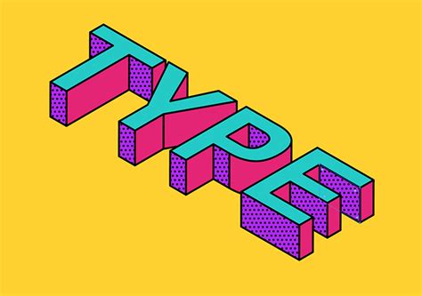How To Create An Isometric Type Effect In Adobe Illustrator