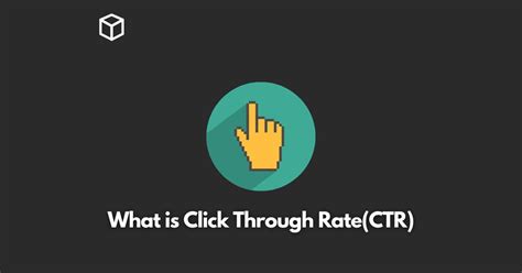 What Is Click Through Rate Ctr Programming Cube