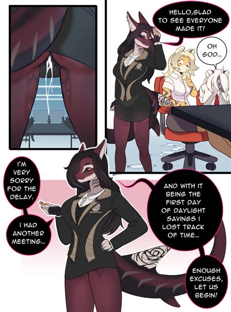 Rule 34 Anthro Black Hair Black Sclera Bodily Fluids Chair Clothed