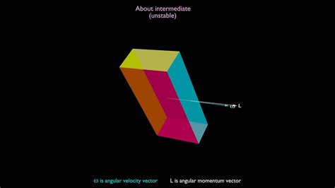 Free Rotation Of A Rigid Body Animation YouTube