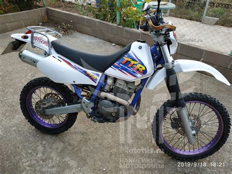 Комплект наклеек Yamaha TTR-250 1993-2006 - Наклейки на мотоцикл - МОТОХИТ
