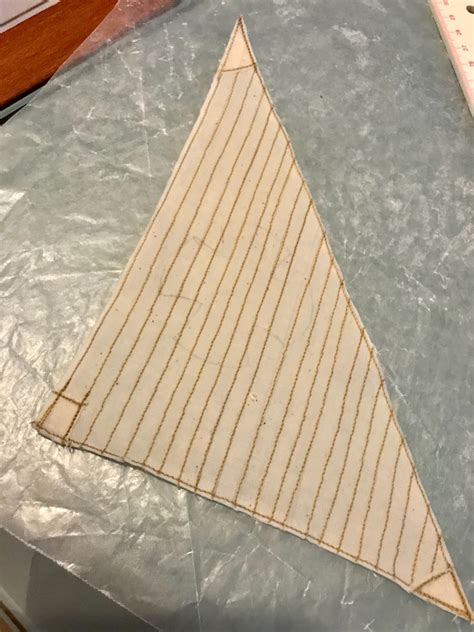 Stitching Sails With Sewing Machine Masting Rigging And Sails