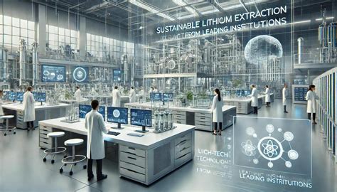 New Lithium Extraction Techniques From Seawater And Brine Offer Sustainable Green Energy Storage