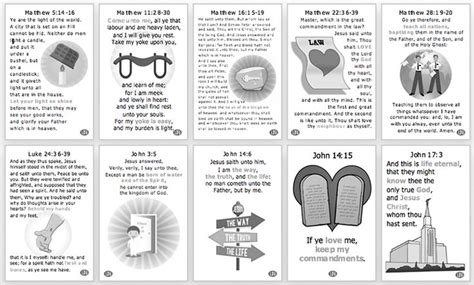 New Testament Scripture Mastery Classroom Charts Scripture Mastery